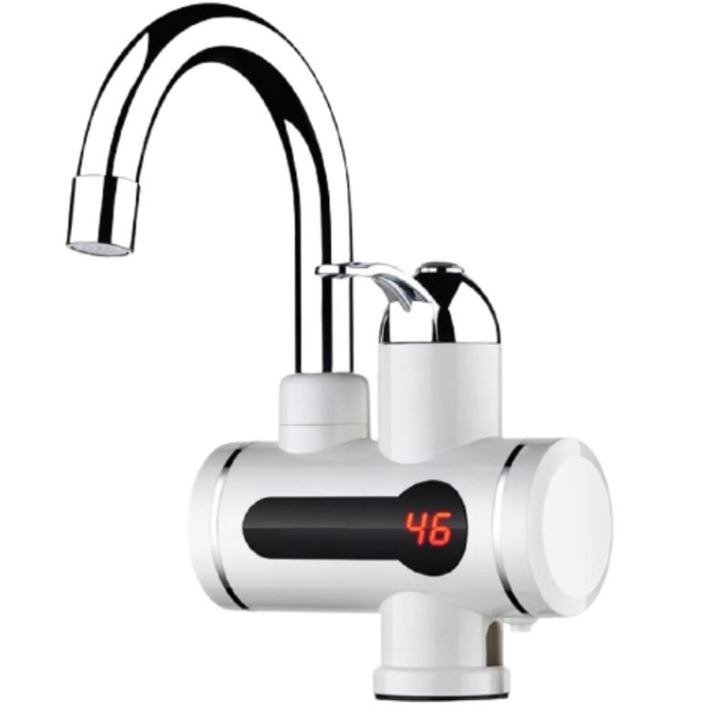 Robinet electric Instant pentru apa calda, cu afisaj LCD